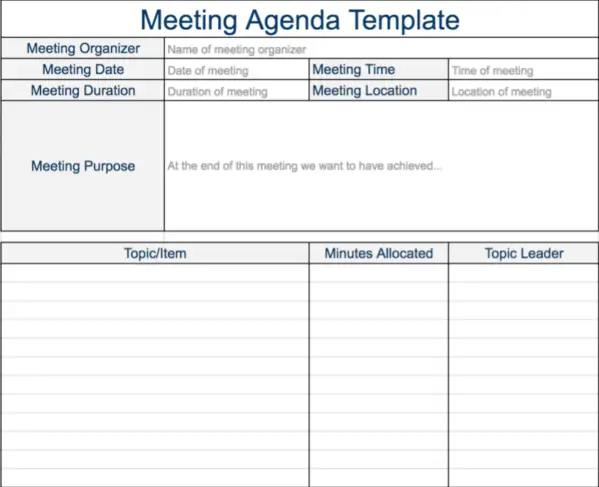 Effective Meeting Guidelines: How to Run a Meeting - Expert Program ...