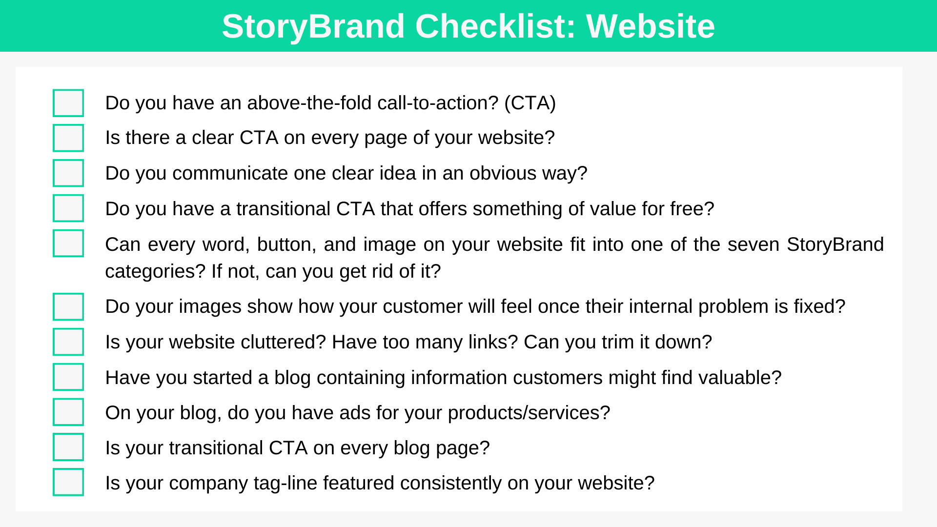How To Create A StoryBrand - Expert Program Management